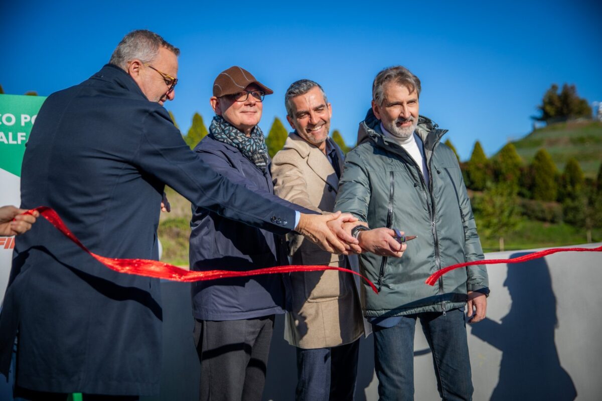 Portello Park - Work completed - LAND