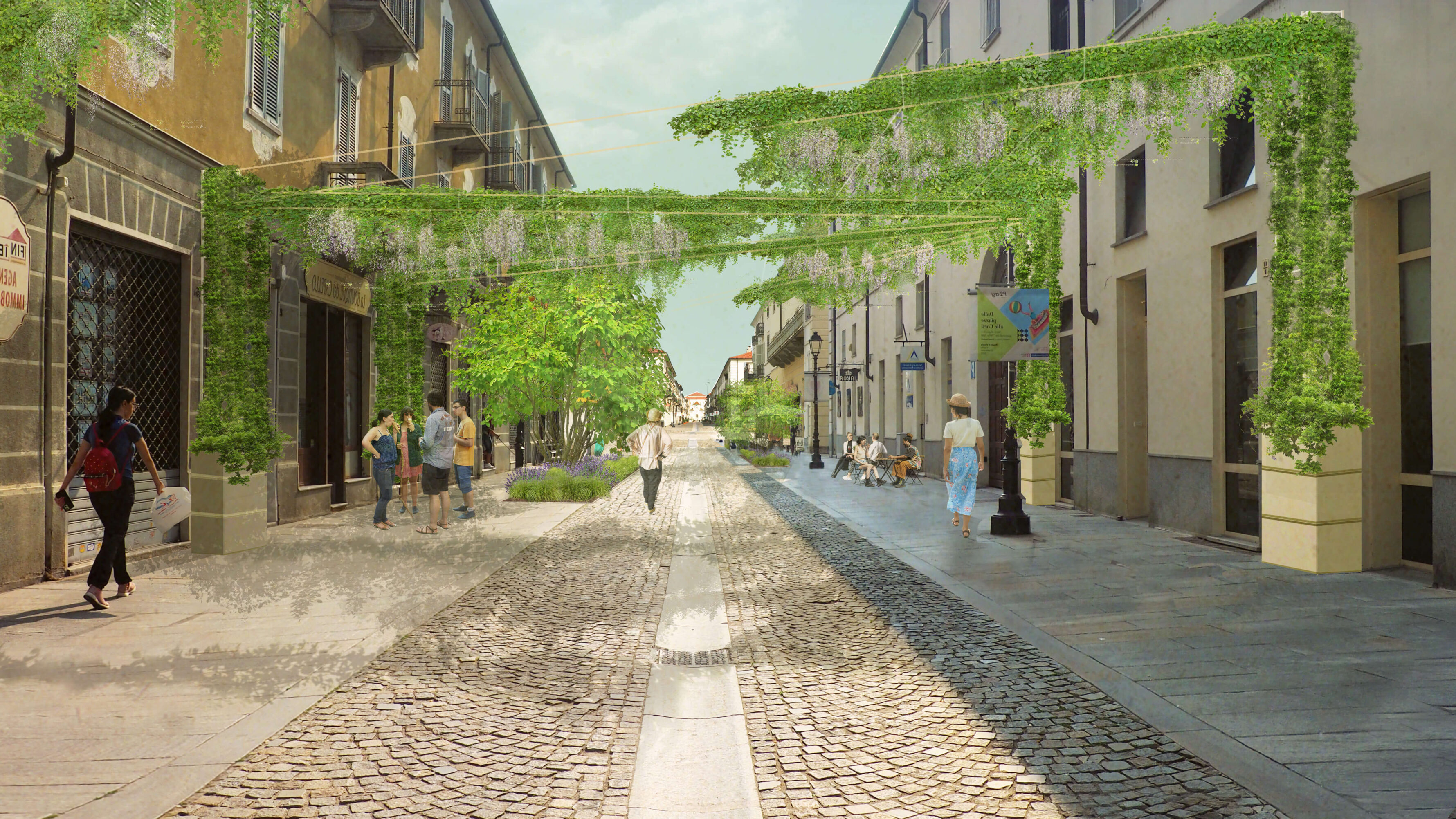 Transforming Venaria: From Urban Avenues to Nature-Positive Mobility - LAND